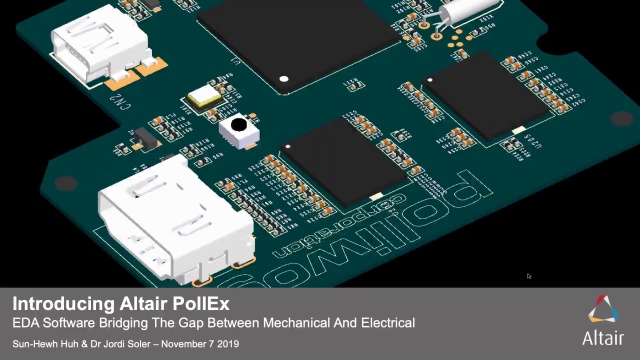 Altair PollEx: EDA software bridging the gap between mechanical &electrical