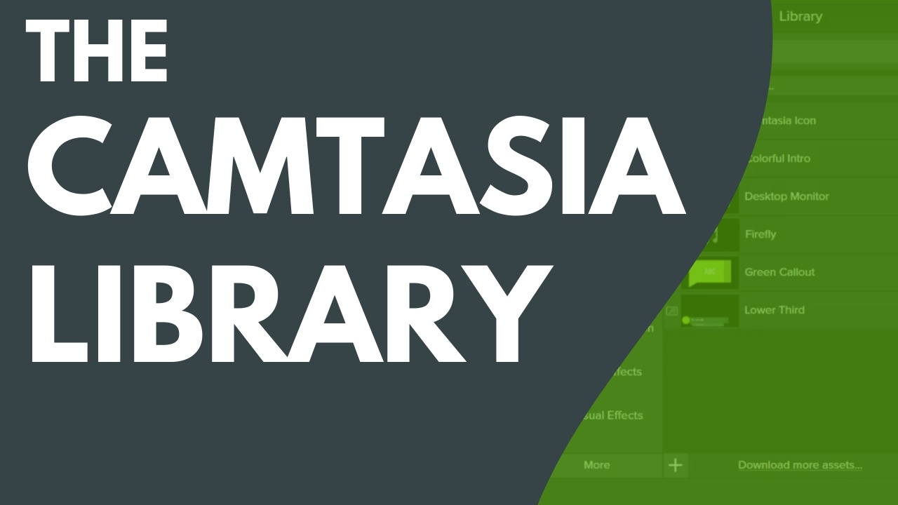 Reuse Media Across Projects (Asset Libraries) | Camtasia | TechSmith