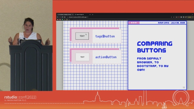 rstudio::conf 2022 Talks - Creating a Design System for Shiny and RMarkdown - RStudio