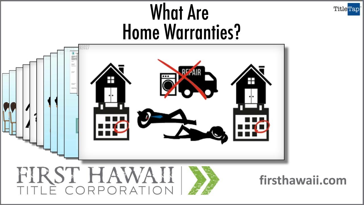 What Are "Home Warranties", And Should I Consider Them? - Honolulu ...
