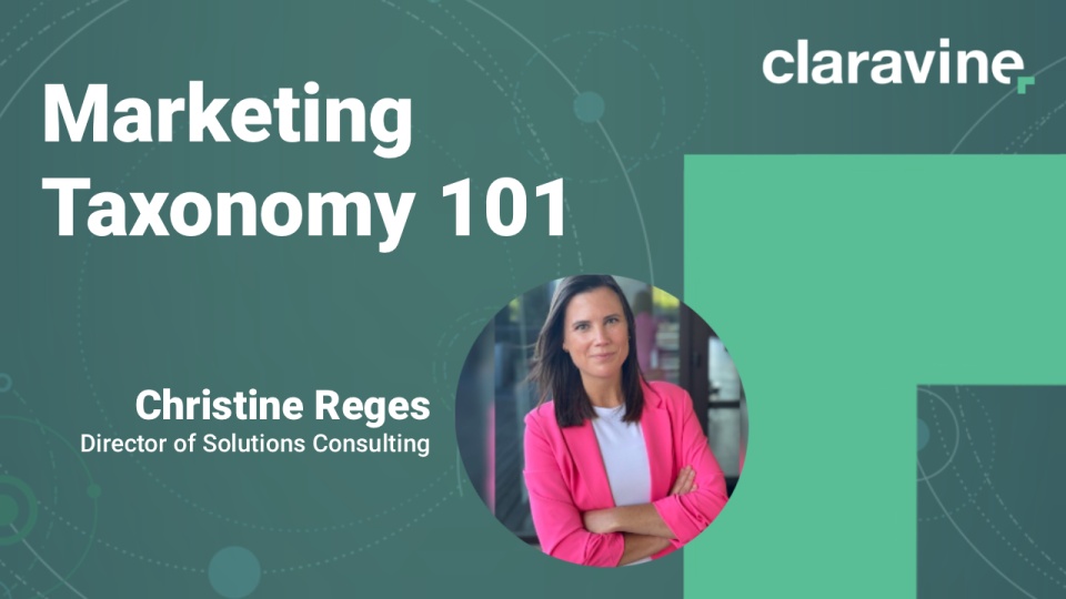 Marketing Taxonomy Mini-Course - Claravine