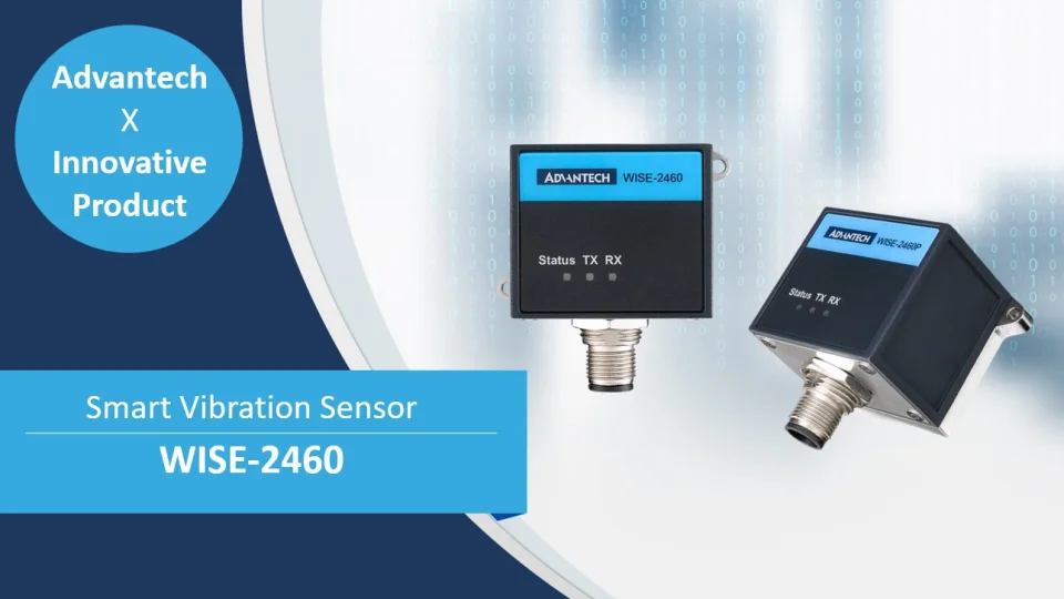 WISE-2460: Smart Vibration Sensor - Videos - Advantech Connect