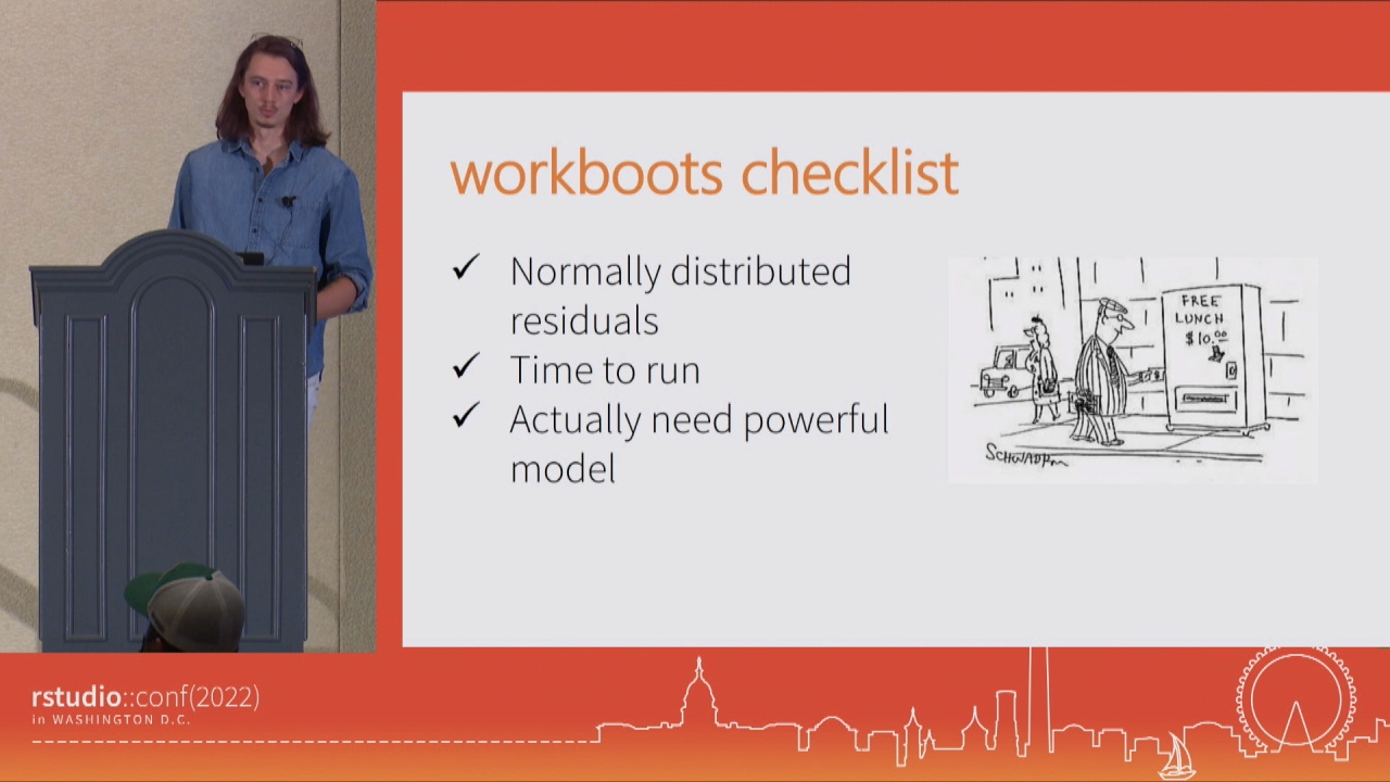 rstudio::conf 2022 Talks - Introducing workboots: Generate prediction intervals from tidymodel ...