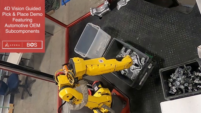 Watch: Apera AI x BOS Innovations bin picking for shiny automotive parts