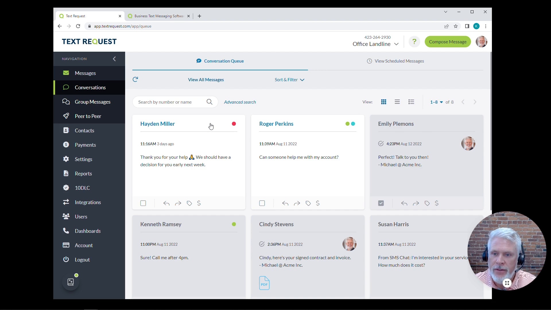 Text Request Demo | Schedule Your Product Tour Today