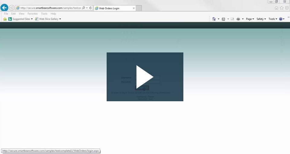 Functional UI Testing Tool | SmartBear TestLeft | Lexington Soft Functional UI Testing Tool | SmartBear TestLeft | Lexington Soft