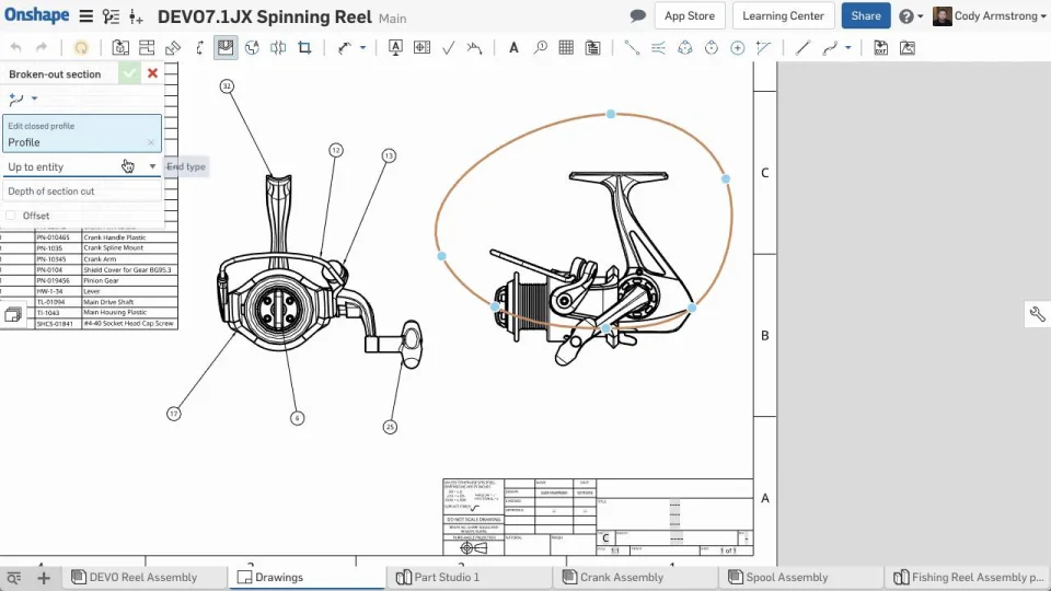 Tech Tip: Creating Broken Out Section Views
