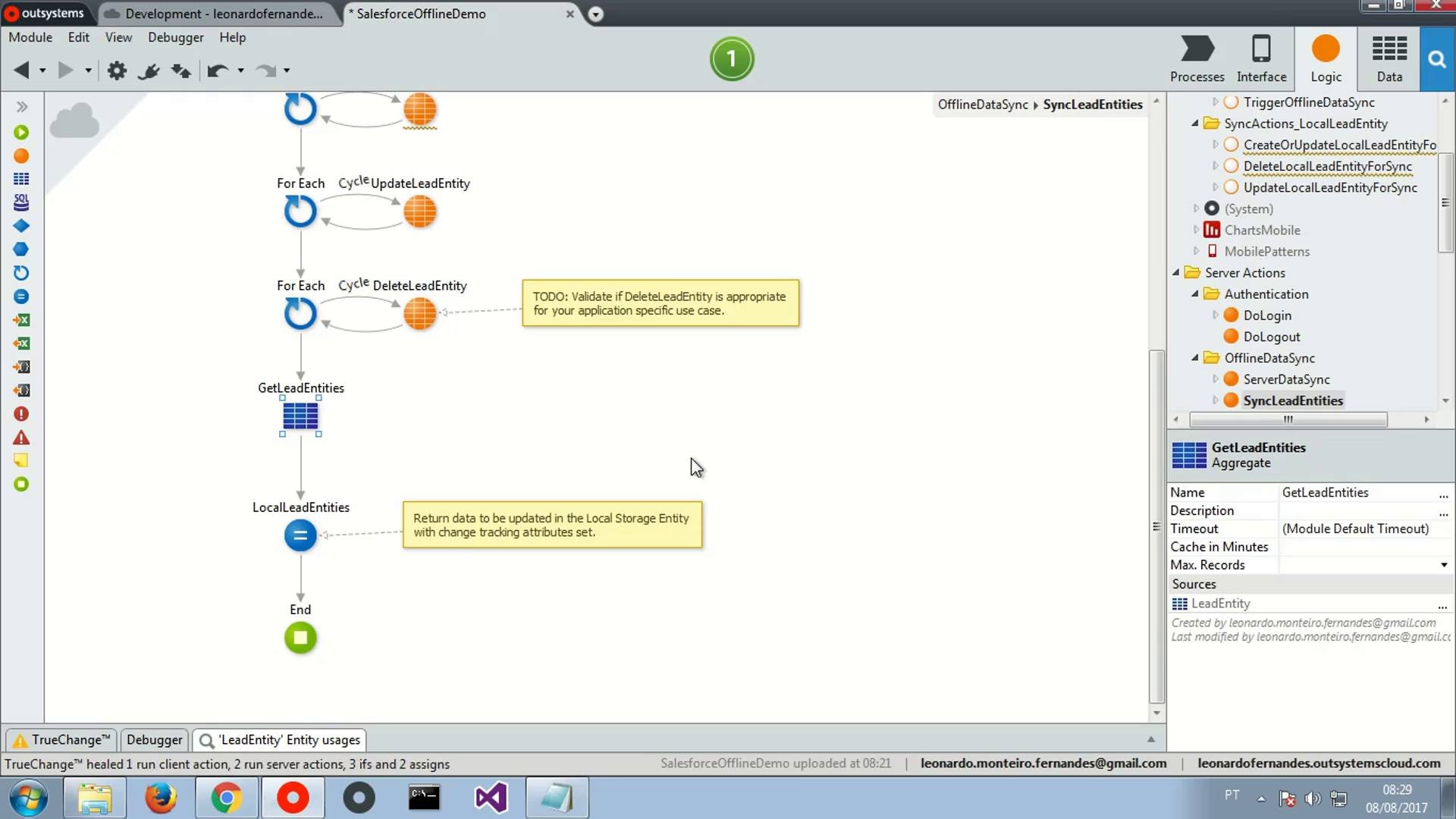 How To Build An Offline Salesforce App Part 4 Synchronize Client With