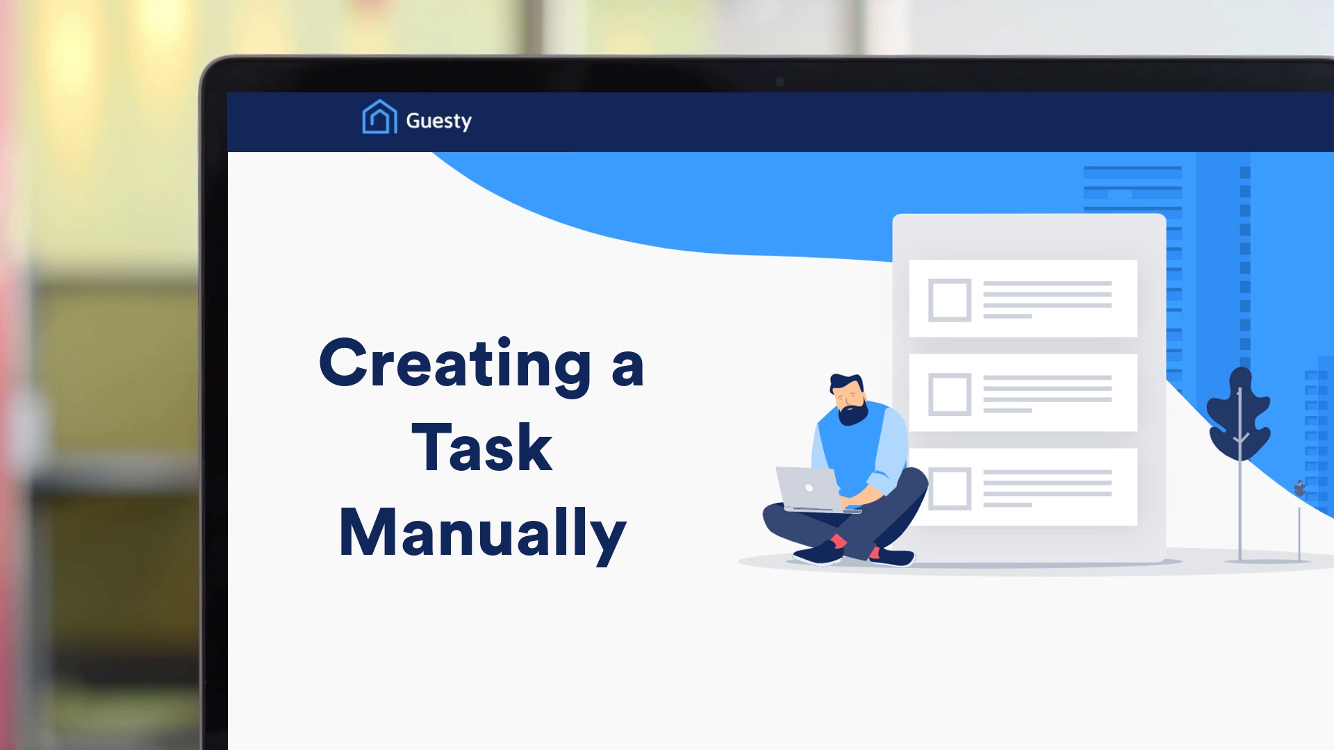 Creating manual tasks with Guesty - Guesty