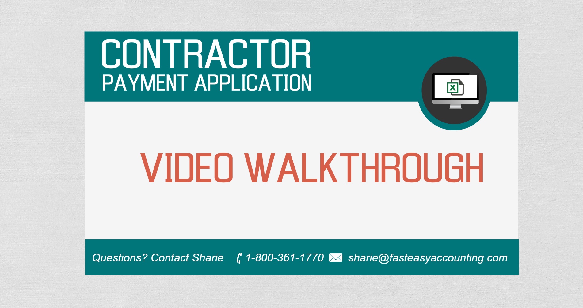 Contractor Payment Application