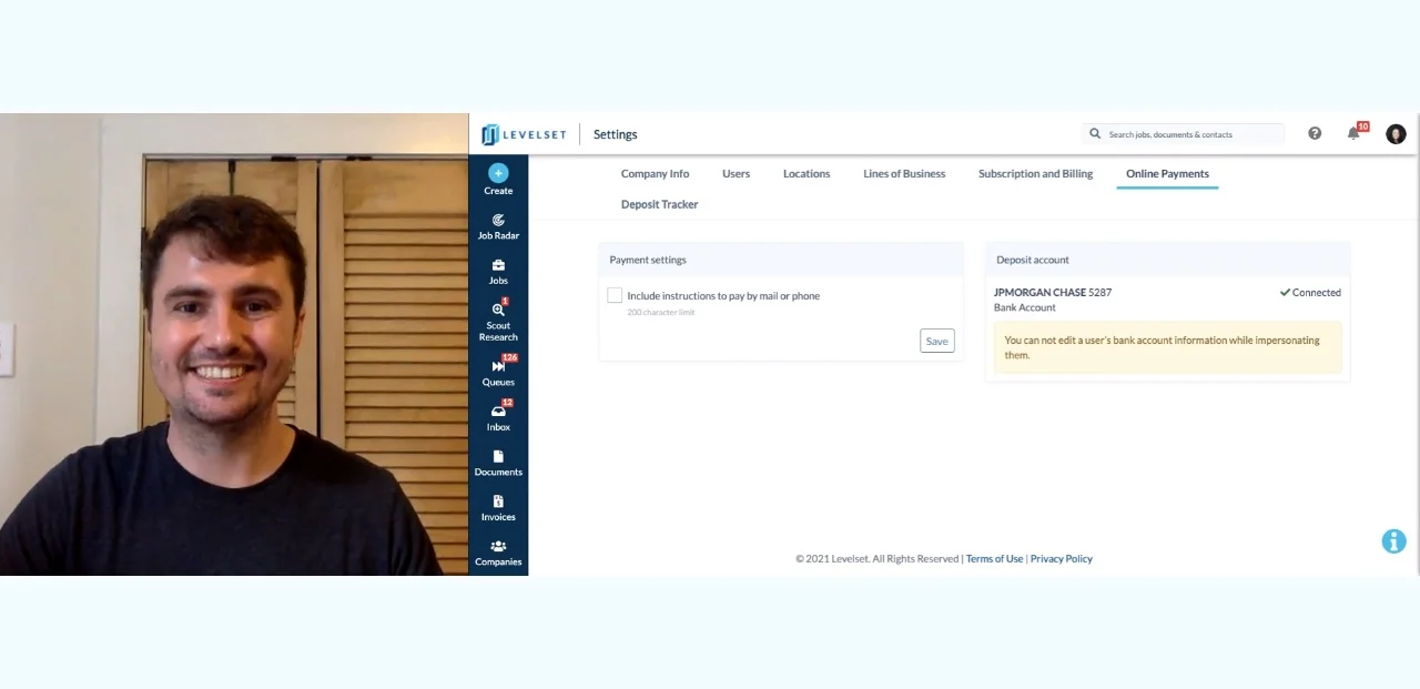 💳 Customer's Can Now Pay Invoices in Levelset - Levelset | Beamer
