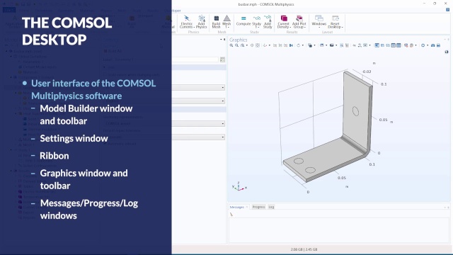 Using the COMSOL Desktop® Modeling Environment