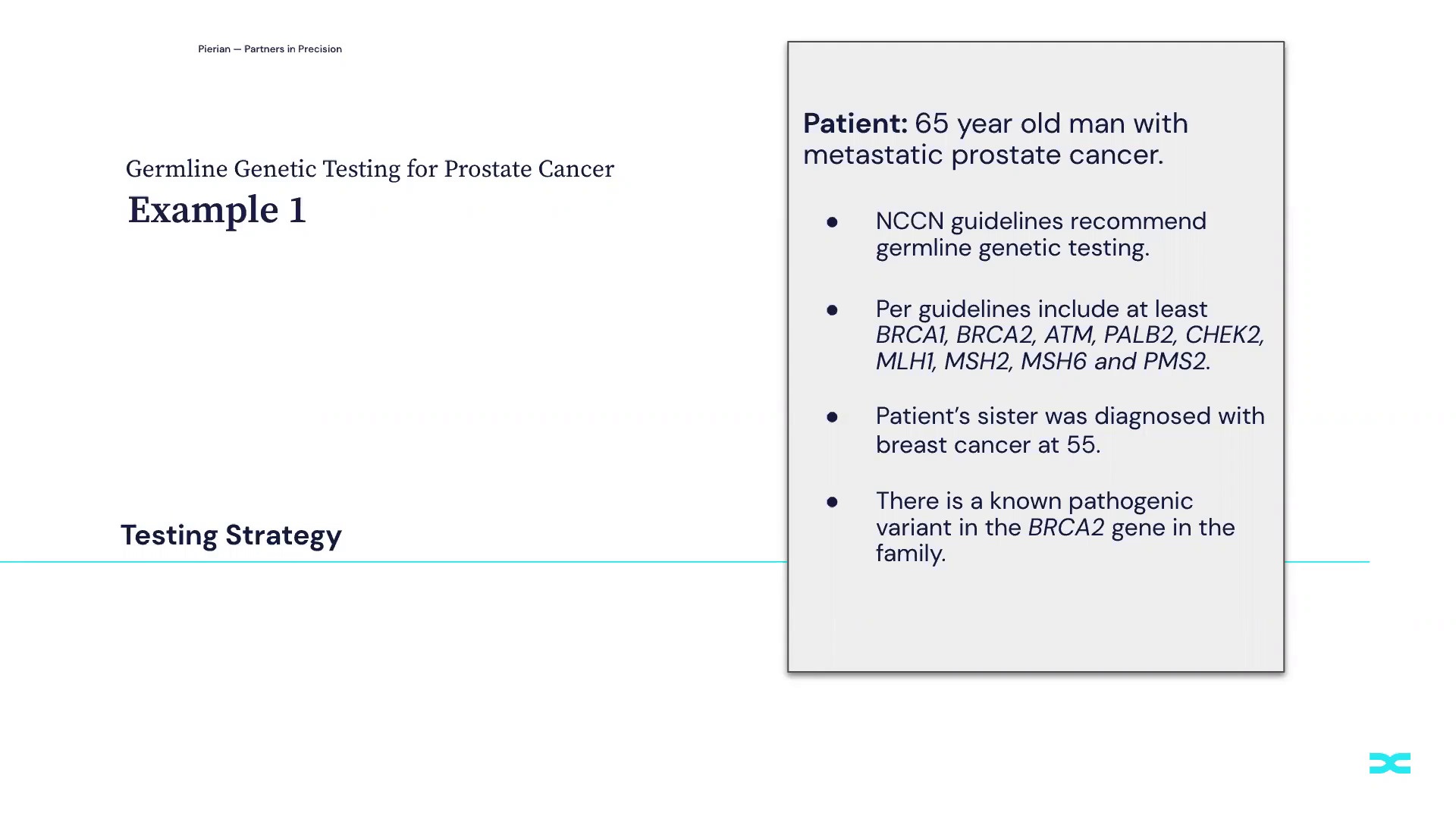Understanding Germline NGS Testing Guidelines for Prostate Cancer Understanding Germline NGS Testing Guidelines for Prostate Cancer
