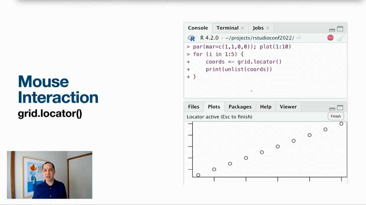 rstudio::conf 2022 Talks - The Polygons of Another World - realtime interactive rendering in R ...