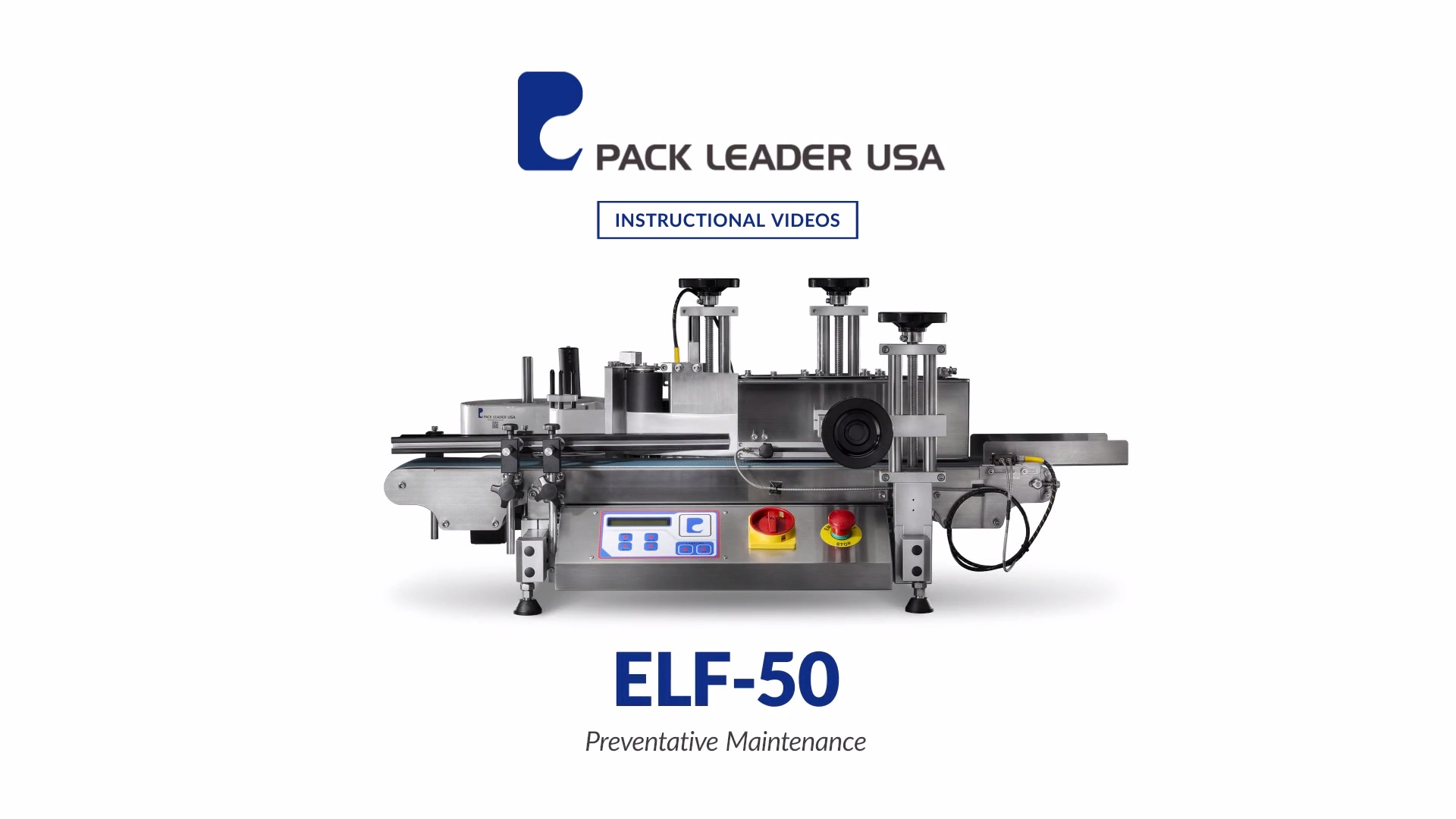 ELF-50 Preventative Maintenance
