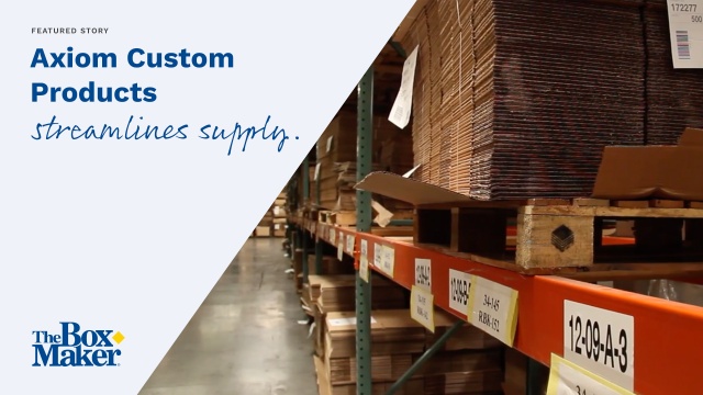 Axiom Custom Products Case Study — The BoxMaker