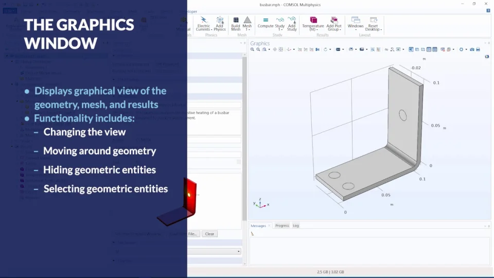 Using the Graphics Window to Customize Model Visualizations