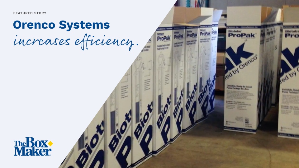 Orenco Systems Case Study — The BoxMaker