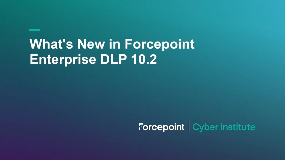 Forcepoint Cyber Institute