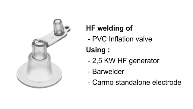 Inflation valves | High Frequency weldable | Carmo A/S